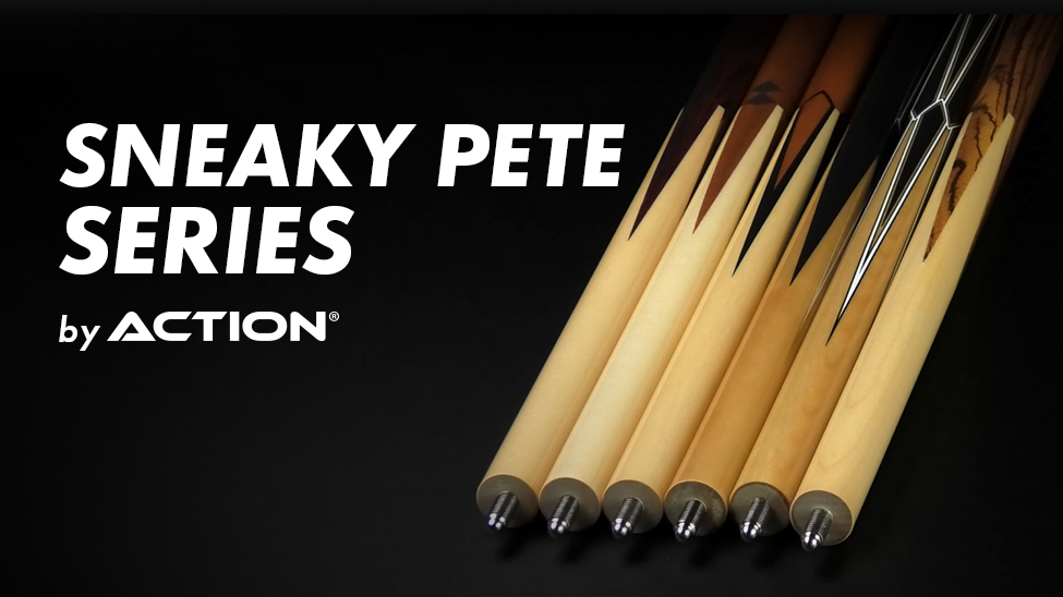 Sneaky Pete - Action Pool Cues - CueStix Brand Pool Cues - Cues
